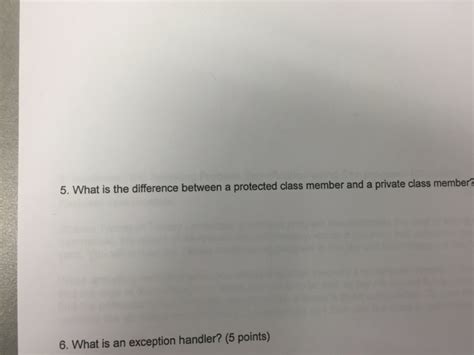Solved What Is The Difference Between A Protected Class