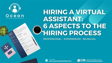 Hiring A Virtual Assistant 6 Aspects To The Hiring Process
