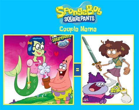 Spongebob Couple Meme Anne Boonchuy X Chowder By Breewildcat1997 On Deviantart