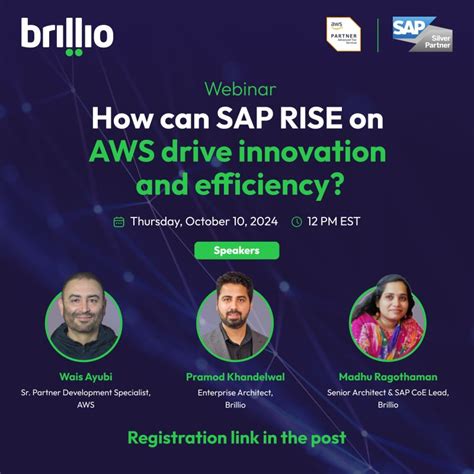Sankalp C On Linkedin Yes Migrating Sap Workloads To Aws Is The Smart Move The Reasons Are…