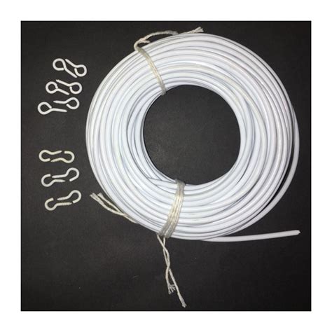 Voile Net Curtain Wire Various Colors