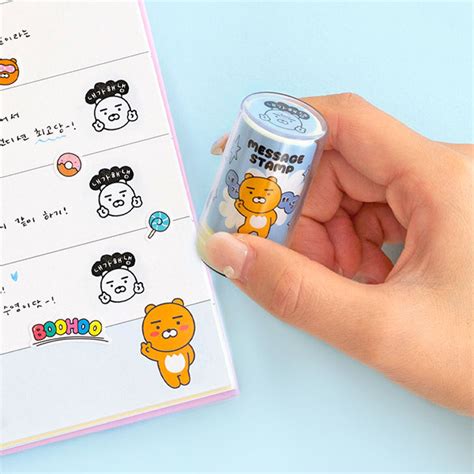 카카오프렌즈 세이치즈 메시지 스탬프 무무스토어