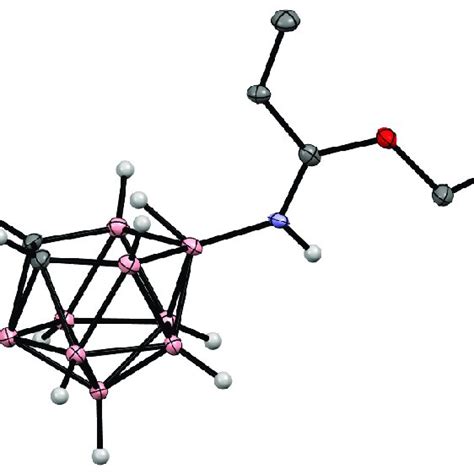 Crystal Molecular Structure Of 10 E H2c Chc Oet Hn 7 8 C2b9h11 Download Scientific Diagram