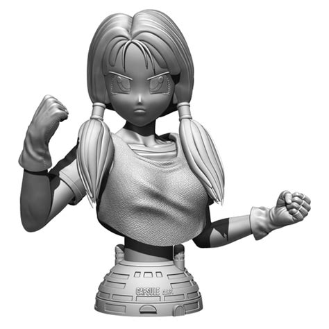 3d File Videl Bust Dragon Ball・3d Printing Idea To Download・cults