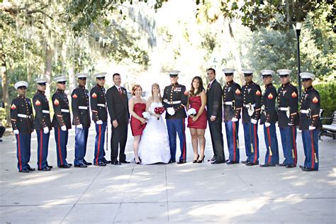 Marine Corps Wedding Party Marine Corps Wedding Marine Corps