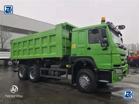 New Sinotruk Howo 30 Ton Heavy Duty Sino Cargo 20cbm 6x4 371hp 380hp