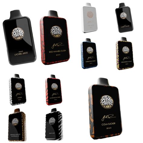 Jack Parow Tjoef 10000 Puffs 50mg Disposable Vape All In Pack Of 11