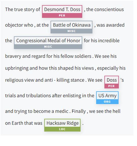 Fine Grained Named Entity Recognition Semantic Geek