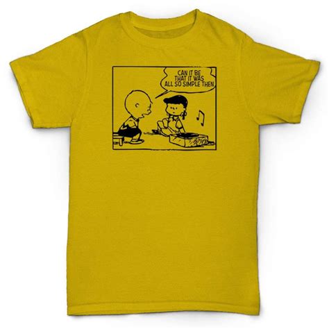 Charlie Brown Peanuts Wu Tang Clan T Shirt Vinyl Records Hip Hop