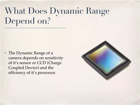 Dynamic Range Presentation By Aakash Rodrigues Ppt