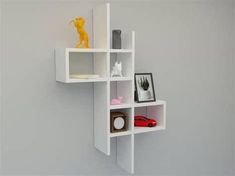 Полиця книжкова ПК 40 навісна на стіну Білий купити онлайн на Rozetka