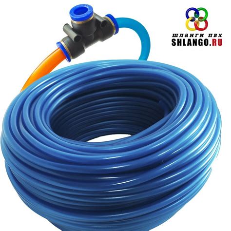 Шланг 7 0 1 5 7 0 10 синий бухта 100 метров под быстросъем 10мм