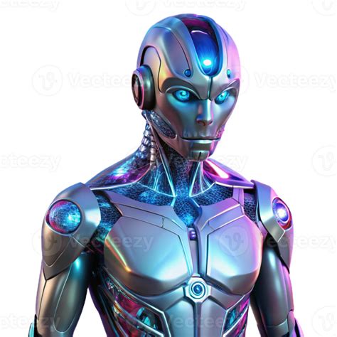 Dramatic Rustic A Futuristic Humanoid Robot With Translucent Skin