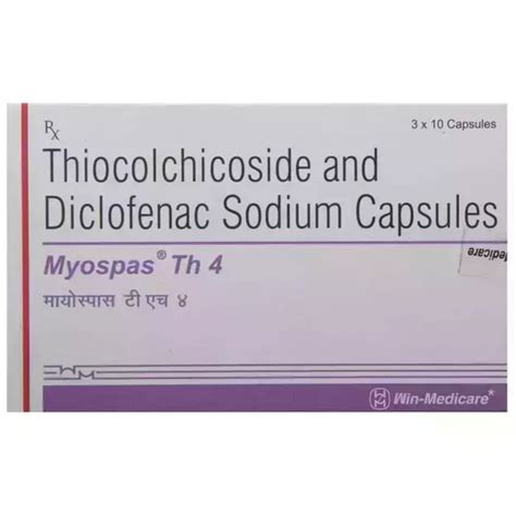 Myospas Th Uses Price Dosage Side Effects Substitute Buy Online