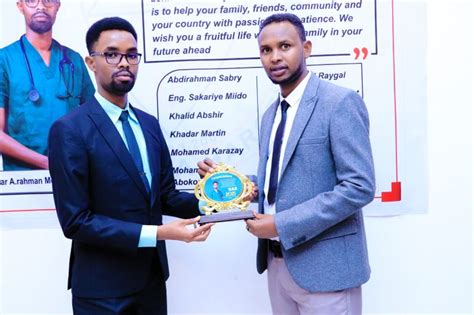 Mohamed Hkarazay On Linkedin Congratulation Dr Mukhtaar Keenadiid On Your Achievement Very