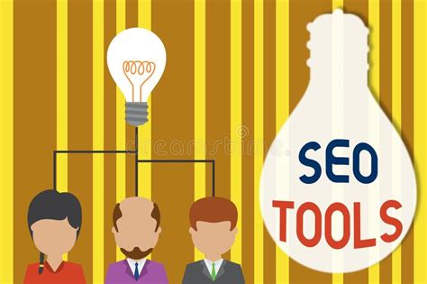 Handwriting Text Seo Tools Concept Meaning Process Of Affecting Online Visibility Of Website Or