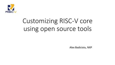 pdf customizing risc v core using open source tools extending sodor rv32 3stage ipcsum