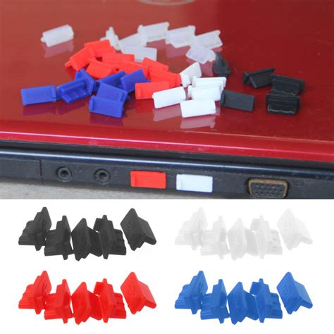5pcs Usb 먼지 플러그 충전기 포트 커버 캡 여성 잭 인터페이스 범용 실리콘 방진 보호기 태블릿 Pc Notebok 노트북