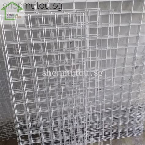 Mesh Plate Customized Grid Hook Wire Mesh Shelf Grid Exhibition Grid