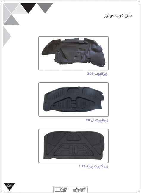 عایق درب موتور خرید بدون واسطه از کارخانه آذر فرش