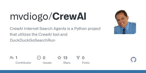 Github Mvdiogocrewai Crewai Internet Search Agents Is A Python