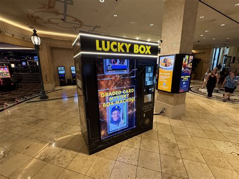 There Are Now 3 Lucky Box Vending Machines At Planet Hollywood Las