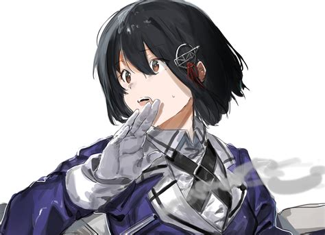 Haguro And Haguro Kai Ni Kantai Collection Drawn By Shishamo Domado