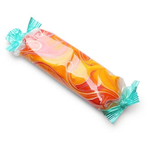 Premium Photo One Pack Of Plastic Candy Plain Background