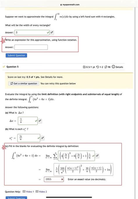 Definite Integral Riemann Sum R Calculus