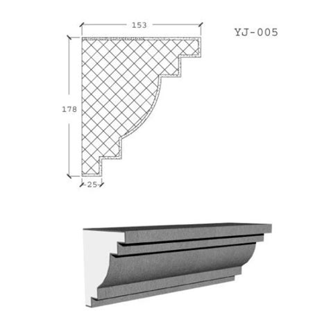 [hot Item] Art Borders Eps Cornice Mouldings Exterior Polystyrene Cornice