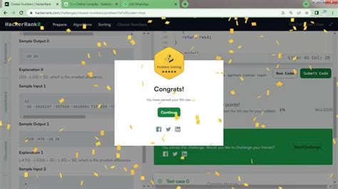 Shravani Sawant On Linkedin Hackerrank