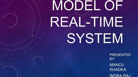 Functional Parameter And Scheduling Hierarchy Real Time System Ppt