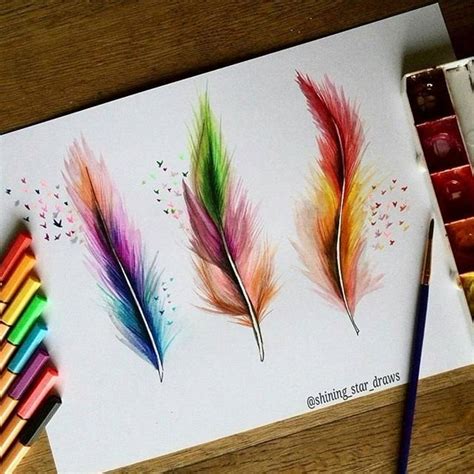 Перо рисунок акрилом 50 фото скачать бесплатно