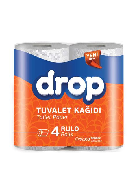 ᐉ Туалетний папір Drop 2 х шаровий 4 шт упак 00000000054 • Краща ціна в Києві Україні