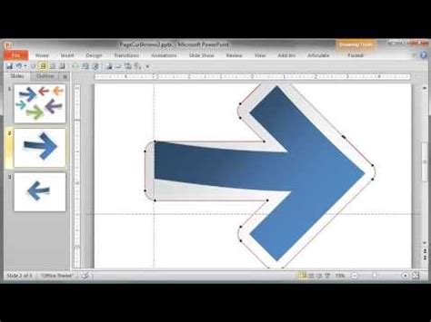 PowerPoint Page Curl Effect Creating The Pealing Effect Instructional Design