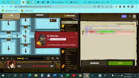 Solved Airbender Please Help Level Help Codecombat Discourse