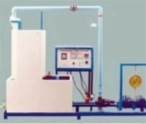Centrifugal Pump Test Rig Apparatus Multi Stage Variable Speed