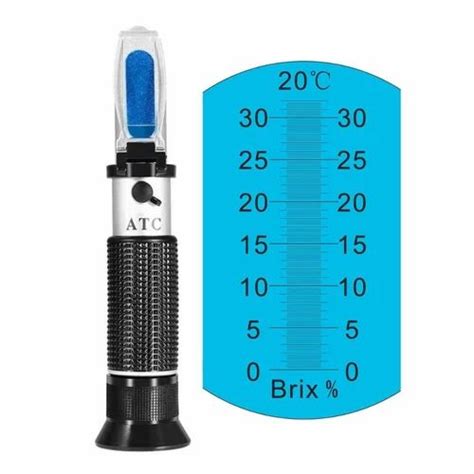 Portable Brix Refractometer With Automatic Temperature At ₹ 750 Piece Portable Refractometer