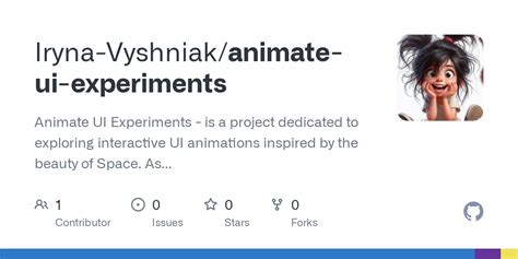 github iryna vyshniak animate ui experiments animate ui experiments is a project dedicated