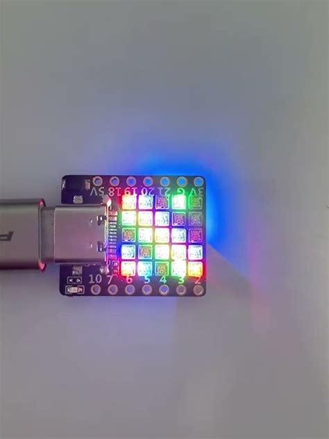 Esp32 C3fh4 Rgb Development Board Youtube