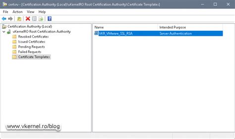 Replace Vmware Vcsa 6x Certificates With Adcs Certificates Via The Gui