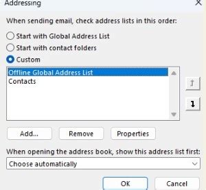 How To Change The Default Address Book In Microsoft Outlook CiraSync