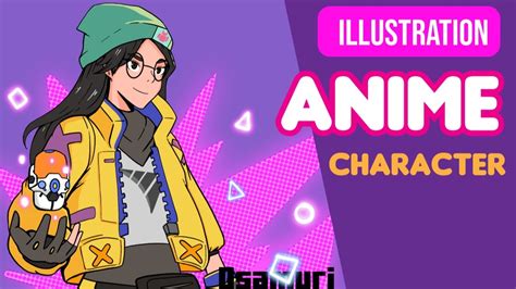 วาดภาพประกอบและออกแบบ Character