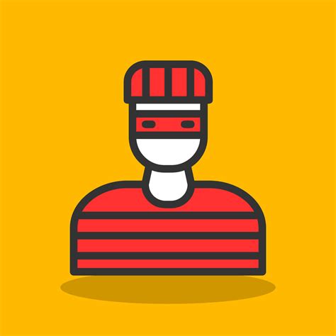 Thief Vector Icon Design 20017332 Vector Art At Vecteezy
