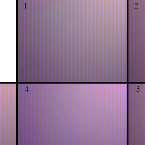 Illustration Of Moiré Patterns Across The Wafer Moiré Patterns Occur Download Scientific
