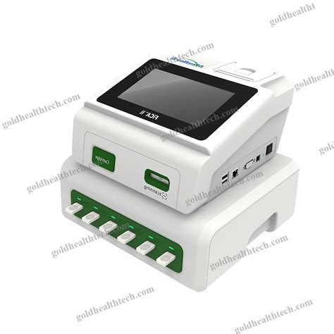 Fluorescence Immunoassay Poc Analyzer Gold Health Tech