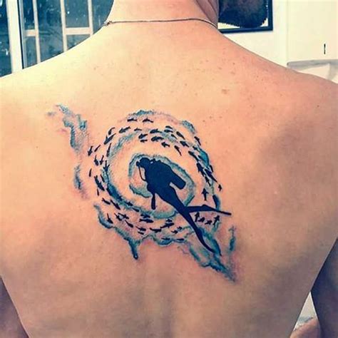 Pin By Deanna Straub On Body Art Ocean Tattoos Scuba Tattoo Dove