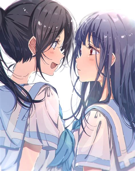 Yoroizuka Mizore And Kasaki Nozomi Hibike Euphonium And More Drawn By Rococomm Danbooru