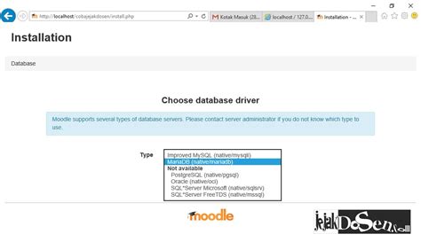 Cara Mengatasi Layar Blank Setelah Install Moodle