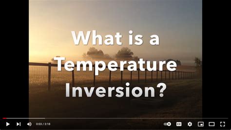 Mrcc About Temperature Inversions